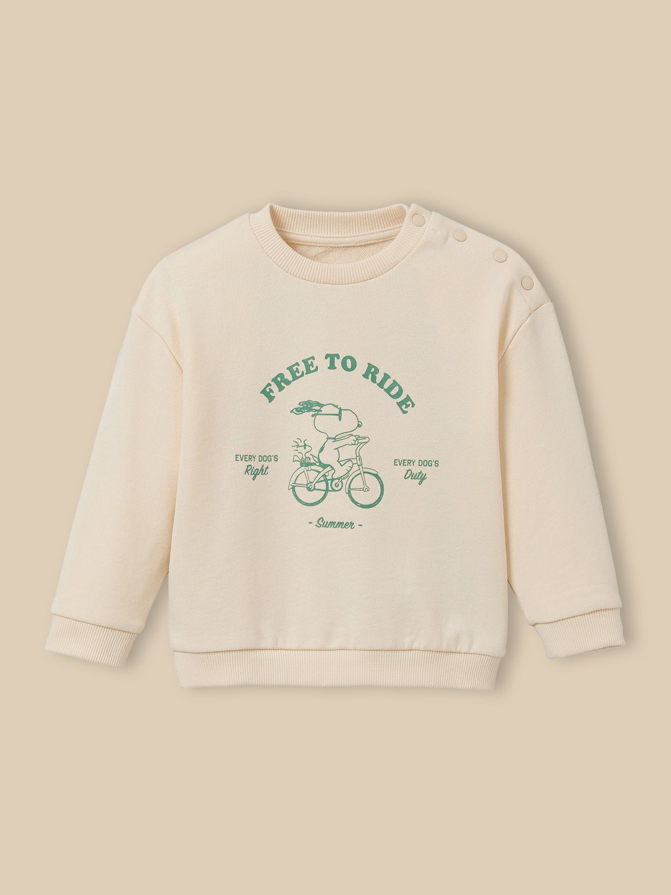 Sweat Bébé Cyrillus x PEANUTS(TM) Collection Snoopy - Cyrillus BE